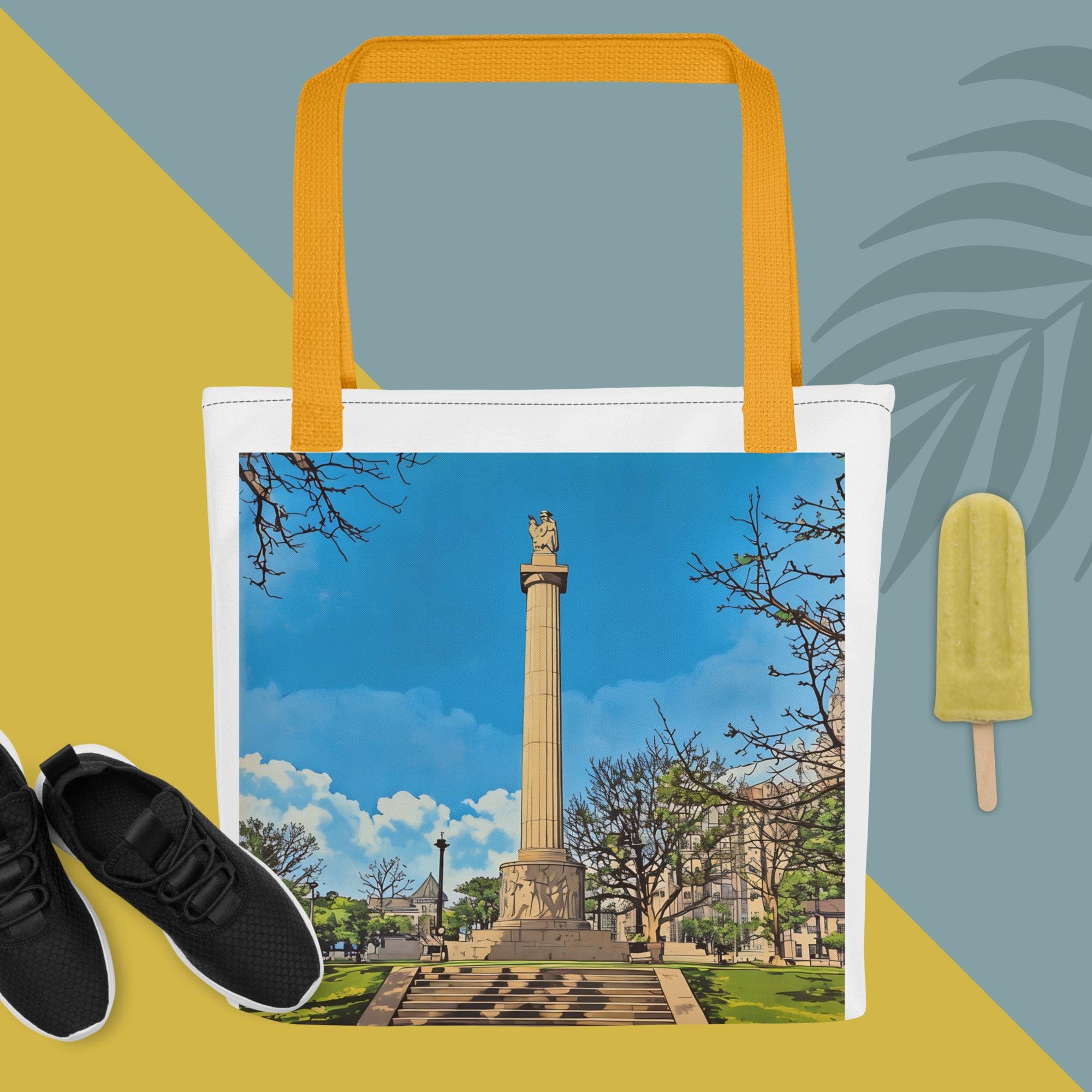 Logan Square Monument Reusable Tote | ChicagoCentric